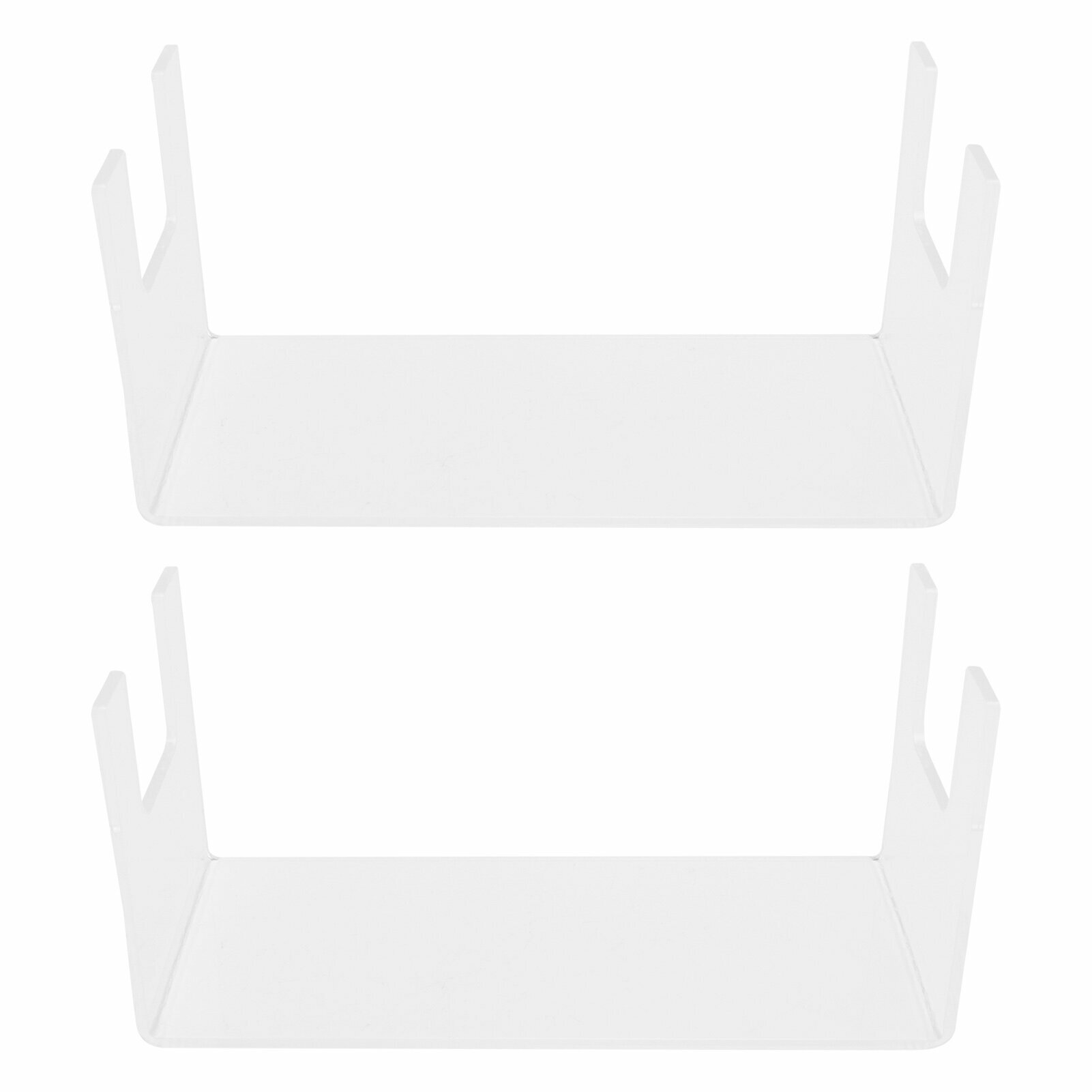 2шт акриловая стойка для выставки товаров прозрачные игрушки куклы подставка для ювелирных изделий полка для спальни