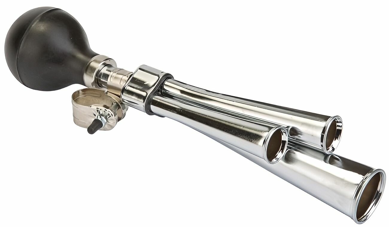 Клаксон/дудка трехрожковый для велосипеда Stels 87B-04 210191