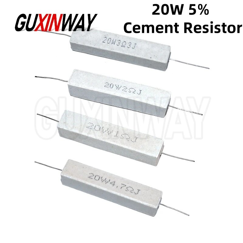 GUXINWAY 20 Вт 5% цементный резистор