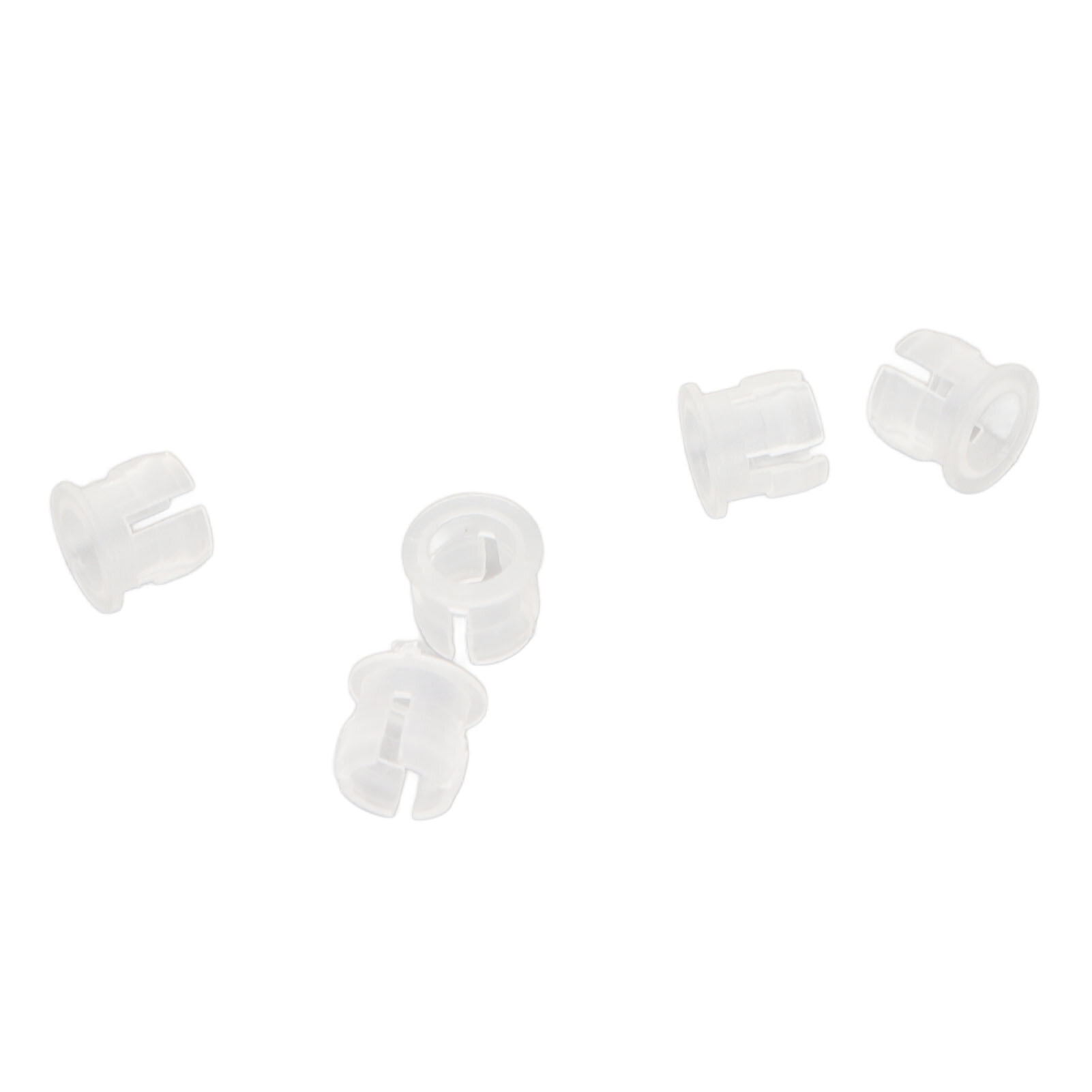 200 шт. 5 мм светодиодные держатели с плоской пряжкой, светодиодные зажимы, пластиковый монтажный держатель, белый