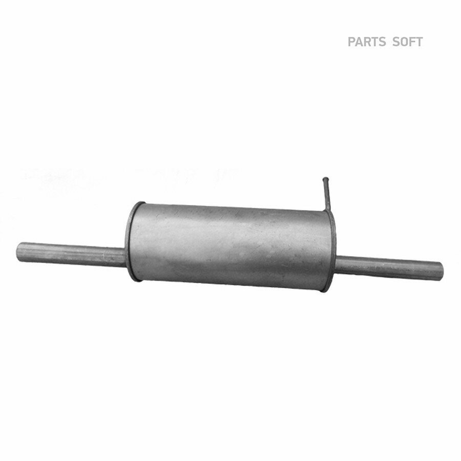 Глушитель RENAULT LOGAN 1.4-1.6 от официального дистрибьютора, EDEX, артикул 0207