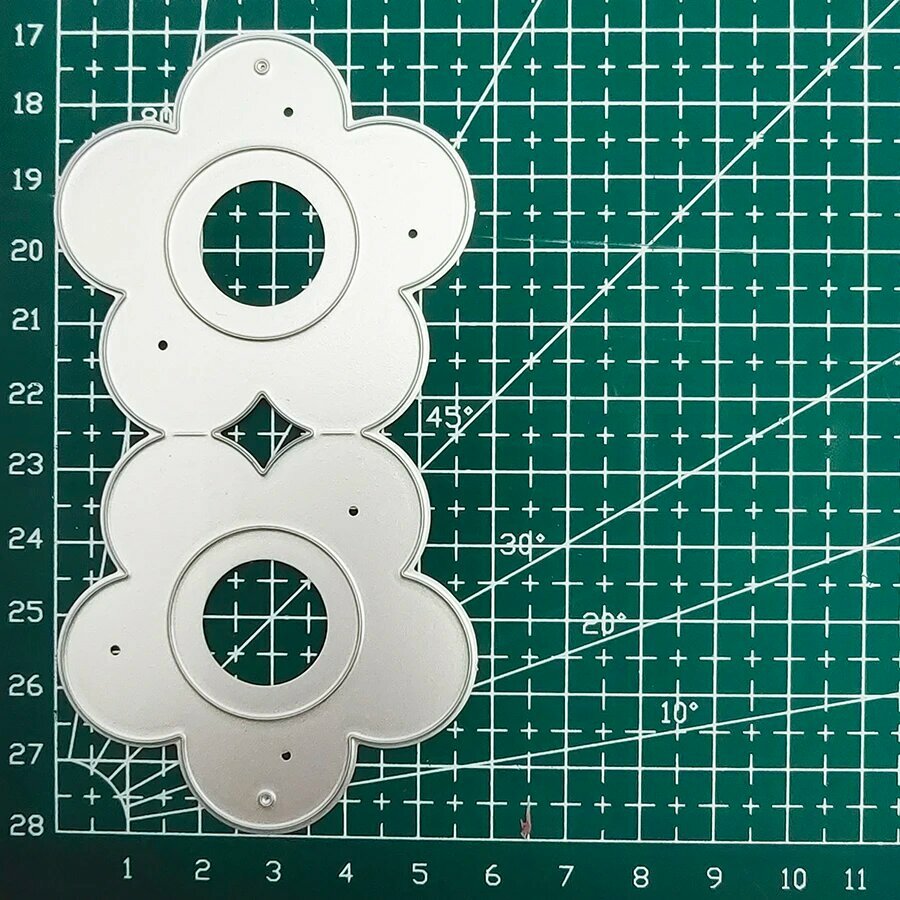 Металлические пресс-формы для скрапбукинга Белый, WL1200