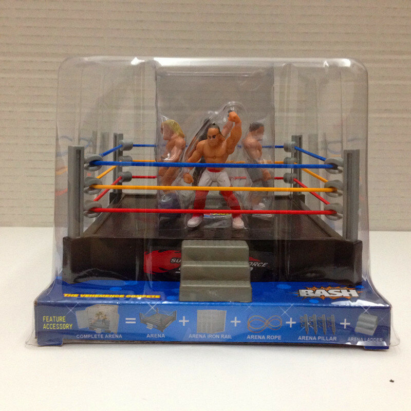 Набор статических моделей персонажей для реслинга Cross-Border Wrestling Hand Square Platform Гладиаторы Орнаменты Детские игрушки (4 реслингера + Квартет)