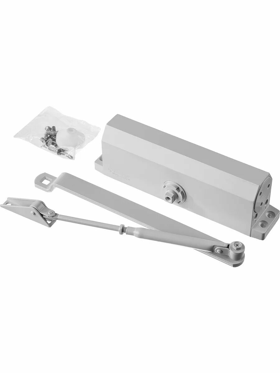 До 100 кг, цвет белый, дверной доводчик, Профессионал