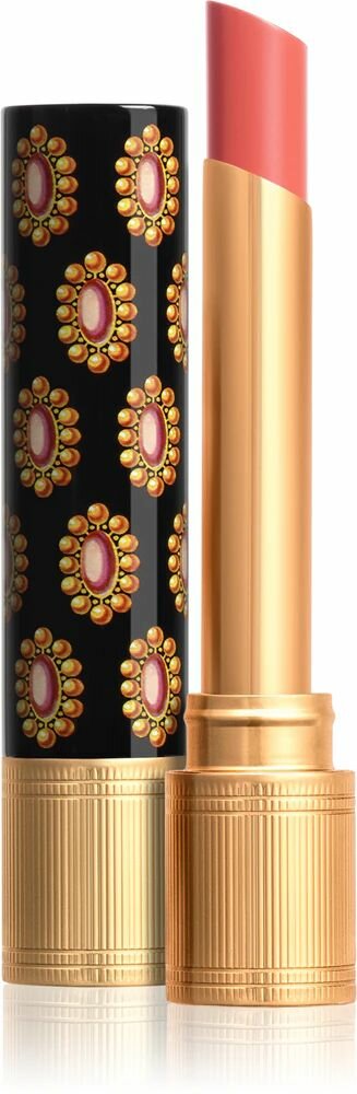 Gucci Beauty Увлажняющая губная помада Rouge de Beaute Brillant/оттенок 112 Sally Soft Honey
