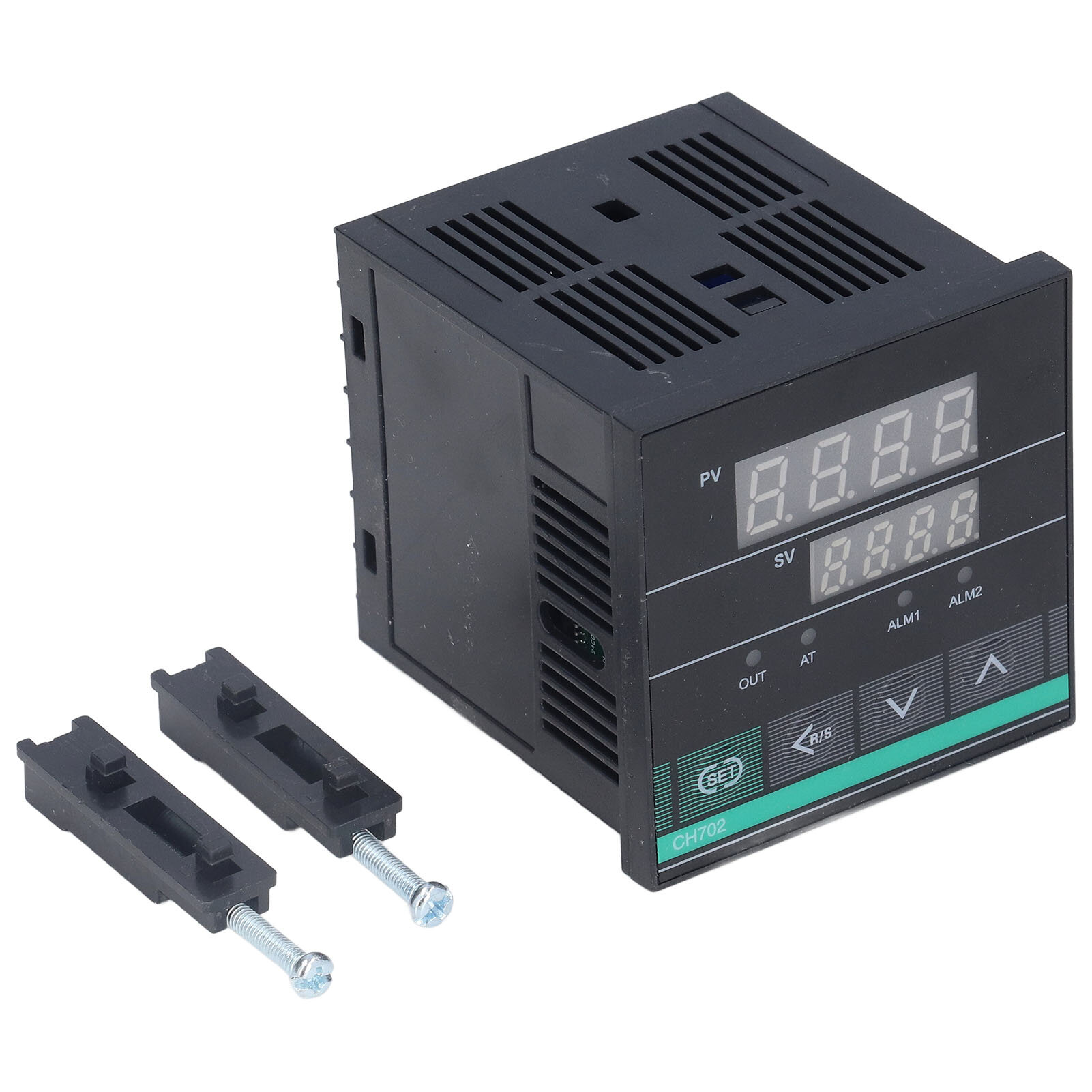 Цифровой термостат с ПИД-регулированием температуры, тип K, CH702FK02 MVxAN, AC220V, интеллектуальное управление температурным режимом для точной регулировки температуры.