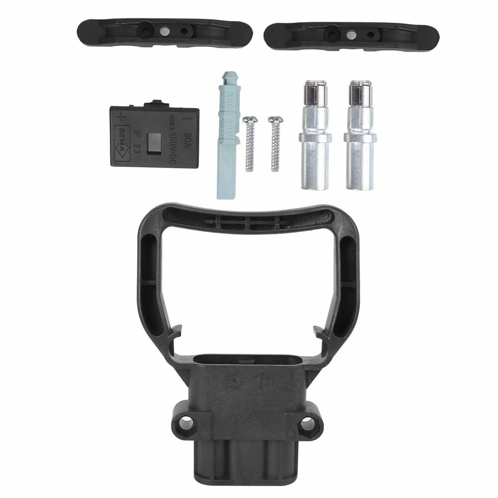 Разъем вилочного погрузчика женский зарядный провод электромобиля Кабельные соединители 80А ДК150В80А