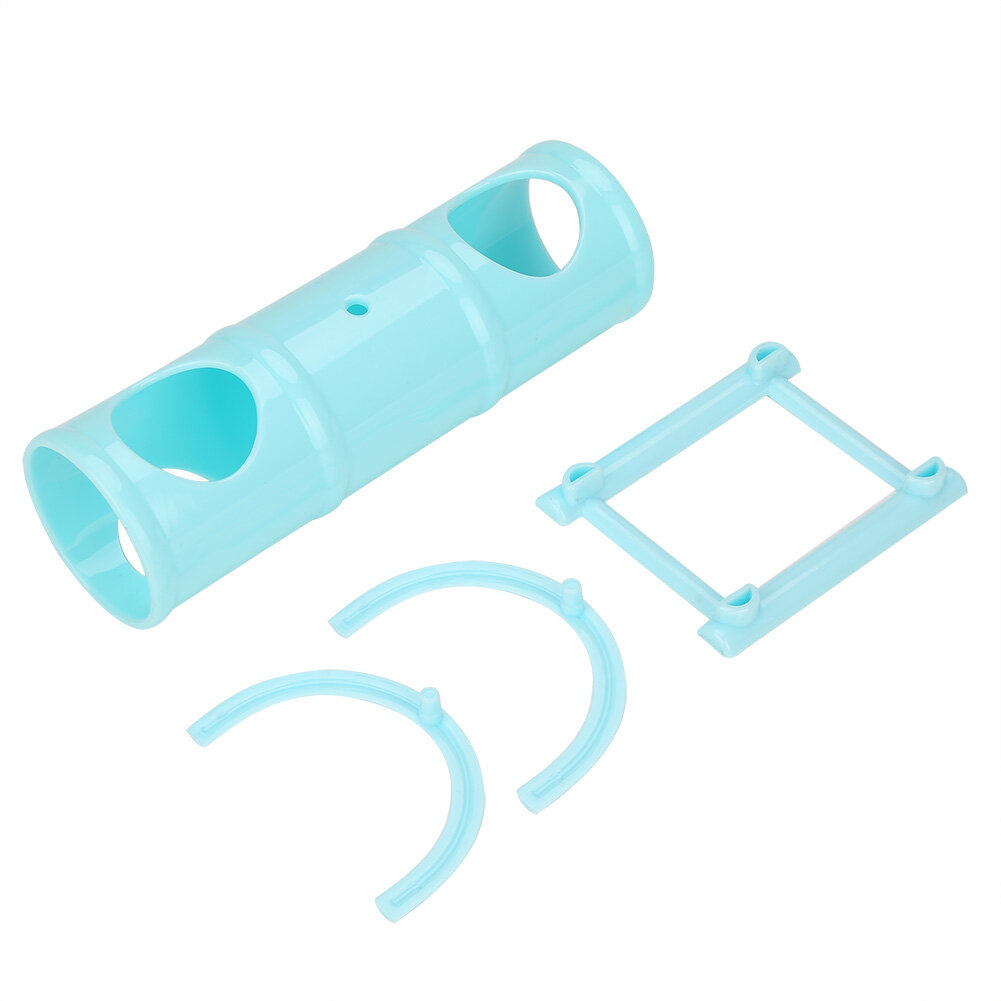 Игрушка-туннель для животных "Игрушка-качели" для кролика, хорька, хомяка (синяя)