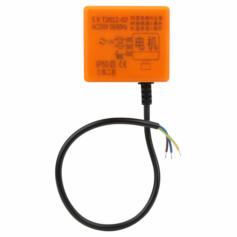 Электрический шаровой клапан с электроприводом, 220 В переменного тока, G1", 3-проводной, 2-точечный, с внутренней и наружной резьбой