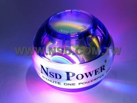 Кистевой тренажер Powerball, светящийся