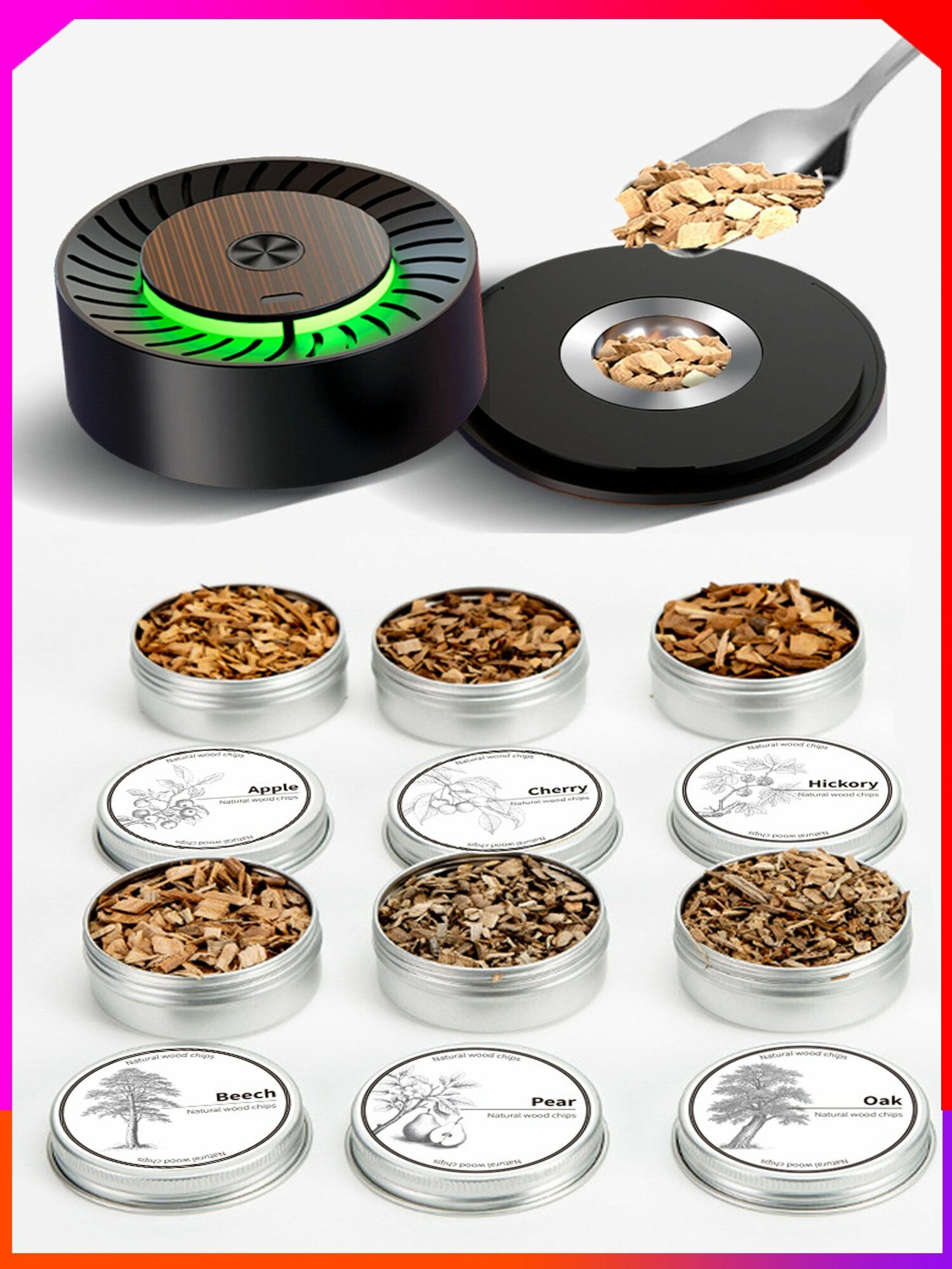 Коптильня для виски Набор автоматических коптилен для домашней вечеринки