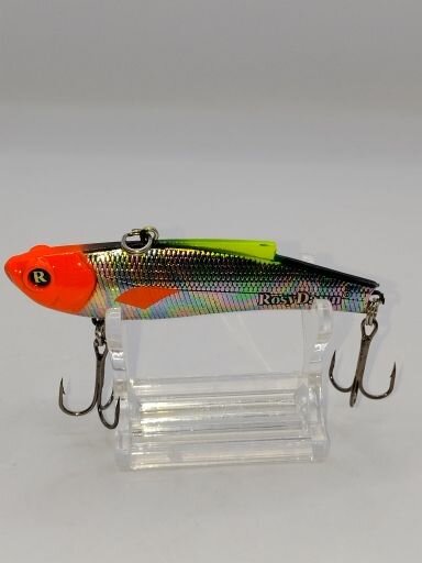 ORC Range Vibe 80 мм 23 г Rosy Dawn, UV+GLOW, extra sinking, тонущий воблер для ловли щуки окуня и судака