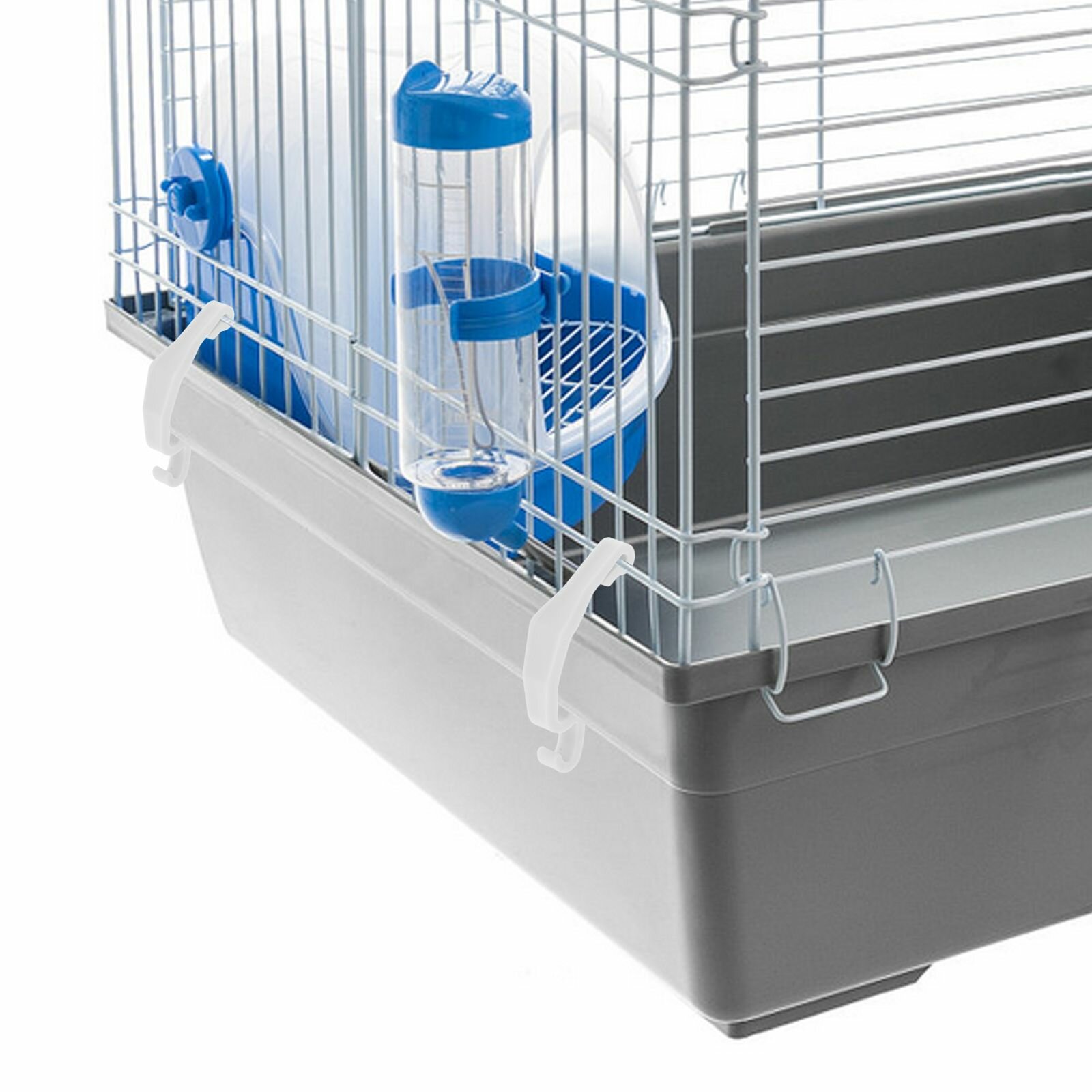 Крепления Для Клетки Хомяка, Пластик, Белый Цвет, 20 Штук, Простая Установка, Безопасность