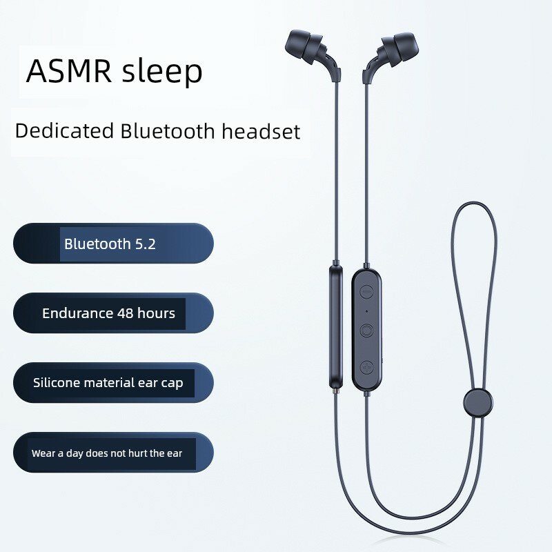 Новые Bluetooth-наушники для улучшения сна, беспроводные силиконовые наушники-вкладыши для сна на боку, звукоизоляция,