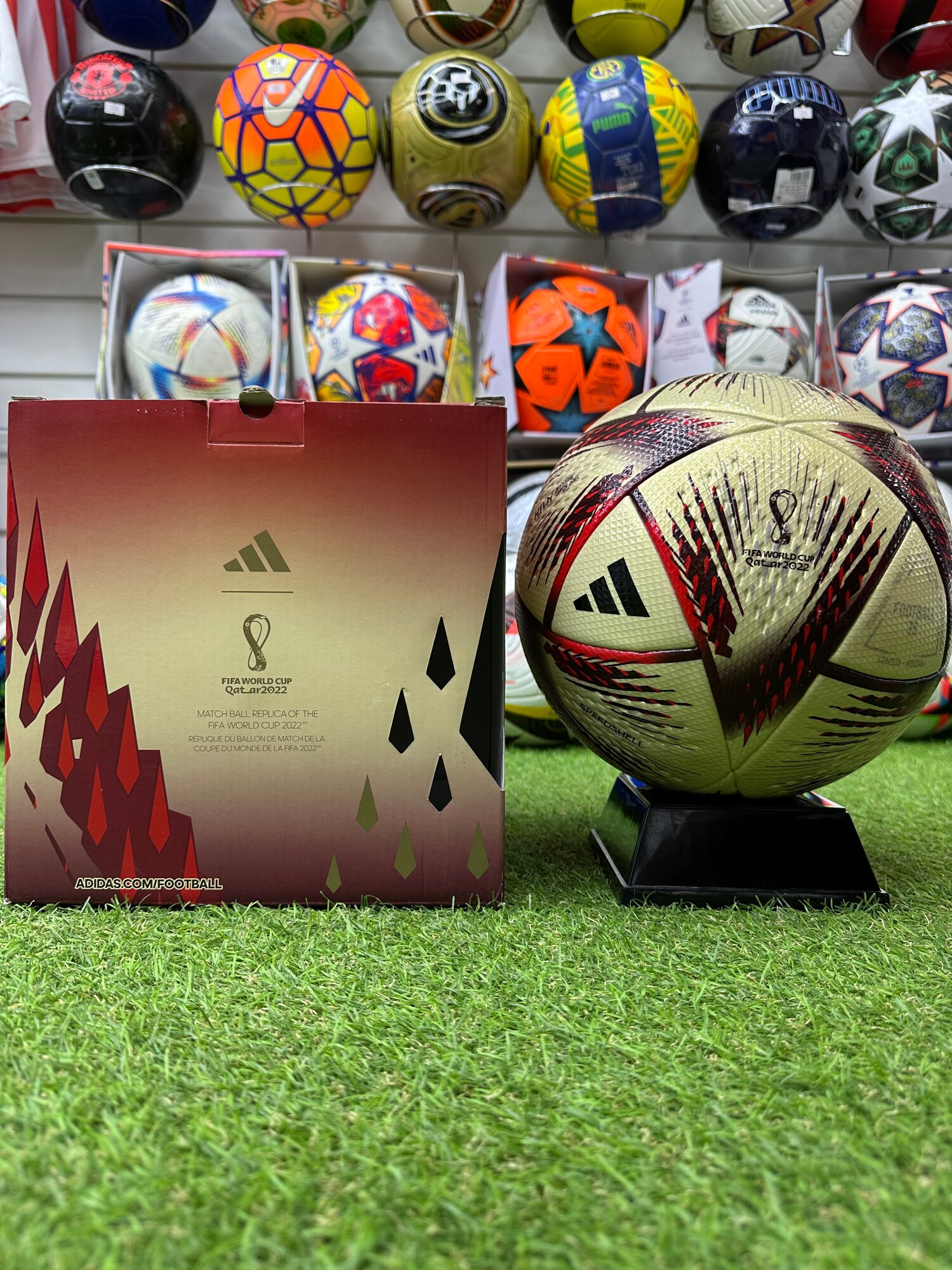 Профессиональный футбольный мяч Adidas Кубок Мира Qatar AL Hilm Финал 2022 Pro