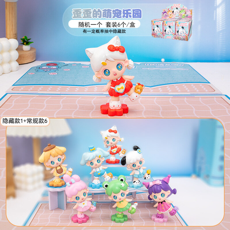 Креативная сладкая девочка, модная игрушка, фигурка для стола, мультяшная кукла, подарок на день рождения для мужчин и женщин