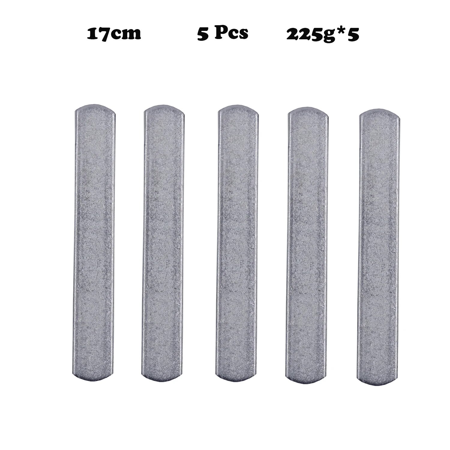 Стальные утяжелители для ног Lights Mountain 12-25 см 17cm 5pcs