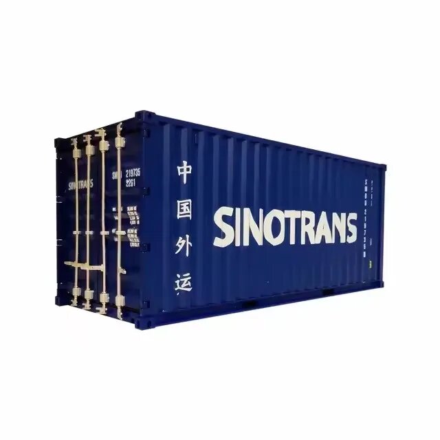 Модель контейнера WJDG-Model 1:20/1:24 пластик Темно-синий, scale 20