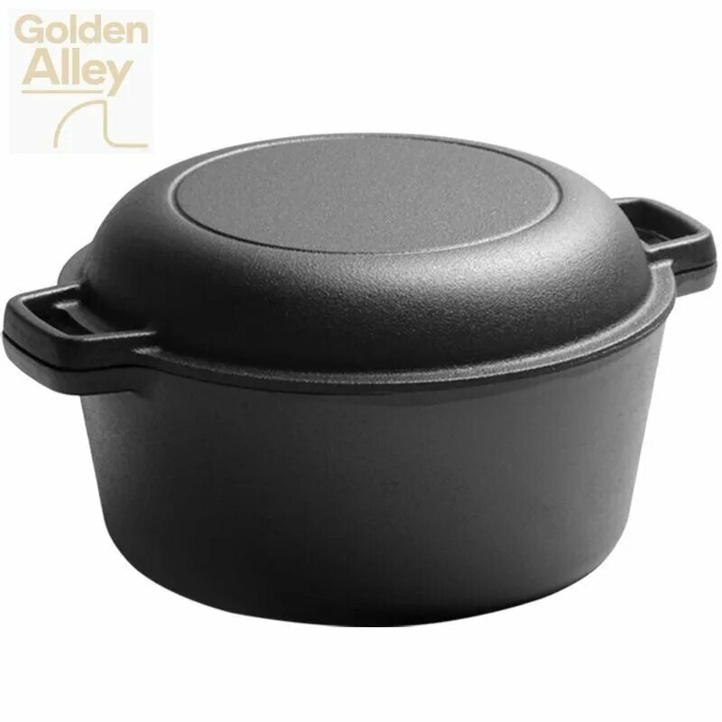 Кастрюля, Чугун, 1 шт