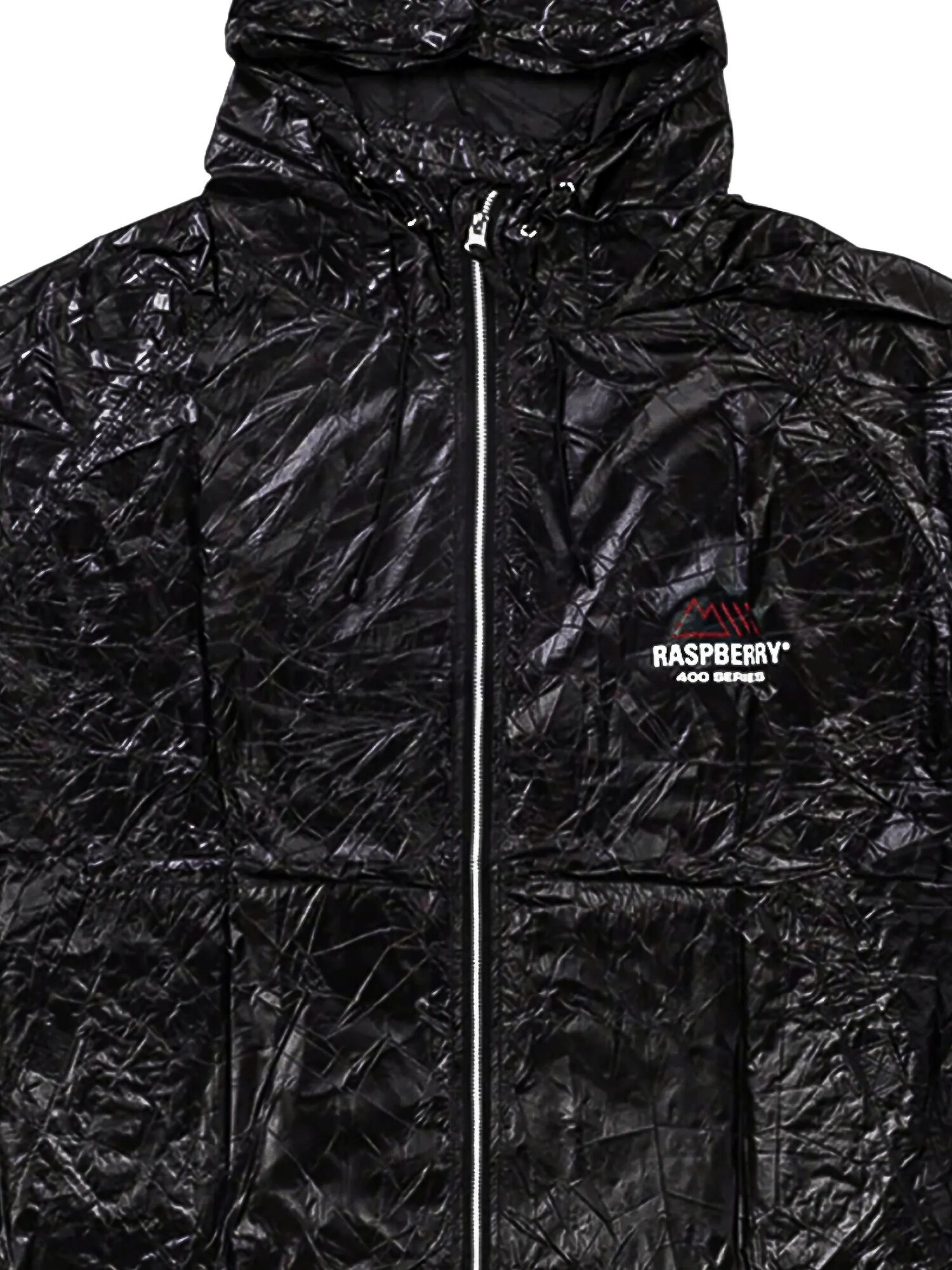 Куртка  Hooded zipped jacket, размер L, black/black — фото 1