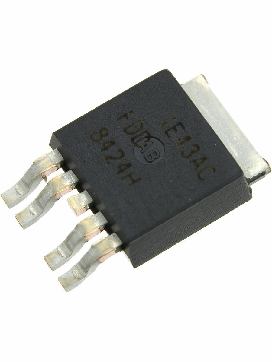 Транзистор FDD8424H DPAK 4L (TO-252-4) ONS (N/P-канальный 40В 9 А/6.5А)