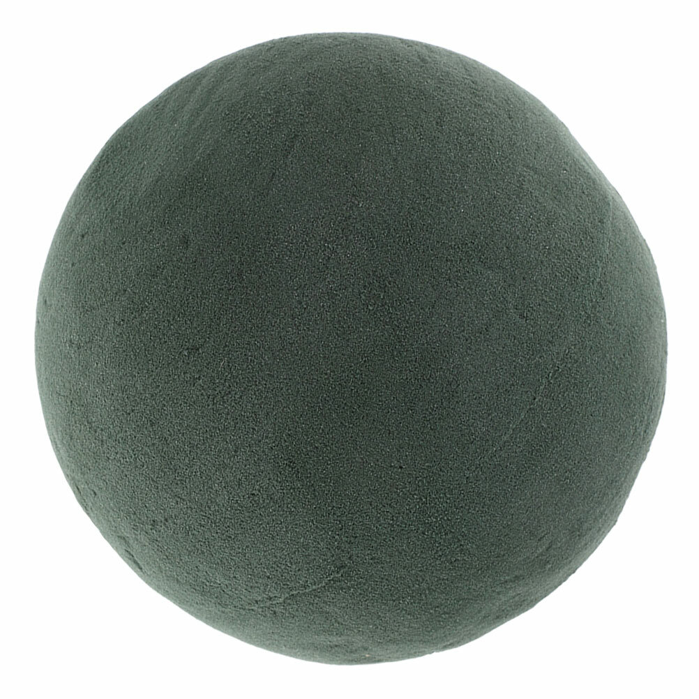 Флористическая пена (9 см) — впитывающий губчатый шарик для сохранения свежих цветов и растений.