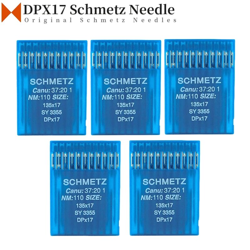 Иглы Schmetz DPX17 Size 20-125 для промышленных машин