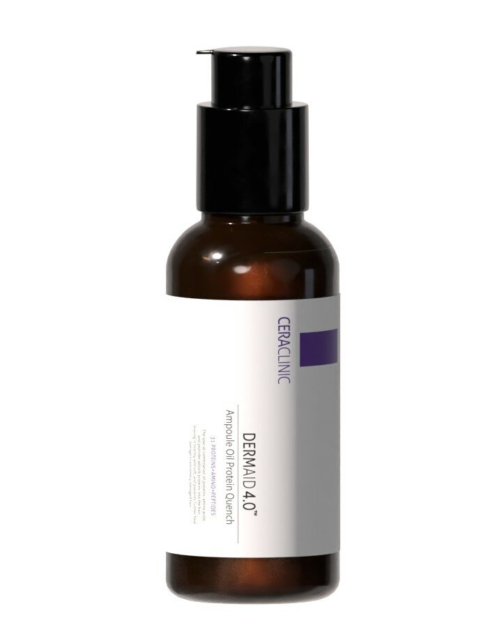 [CERACLINIC] Питательное масло для волос 4в1 DERMAID 4.0 Ampoule Oil Protein Quench, 95мл