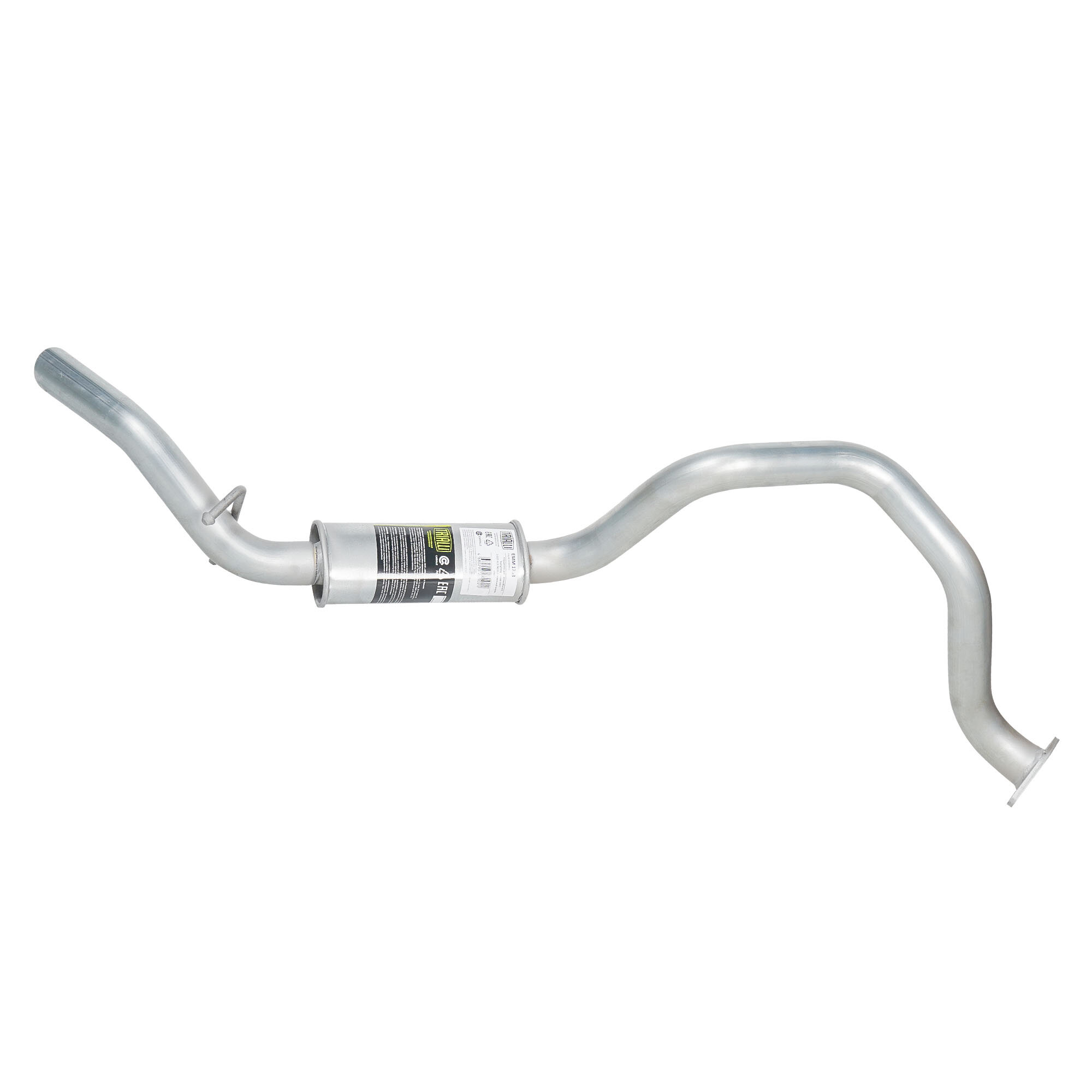 Глушитель для ам SsangYong Musso (93-) 2.0i2.3i2.9d3.2i осн. (алюм. сталь) Trialli арт. EMM1703