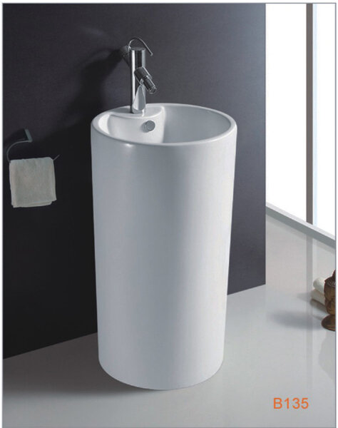 Керамическая раковина моноблок Ceramalux NB135