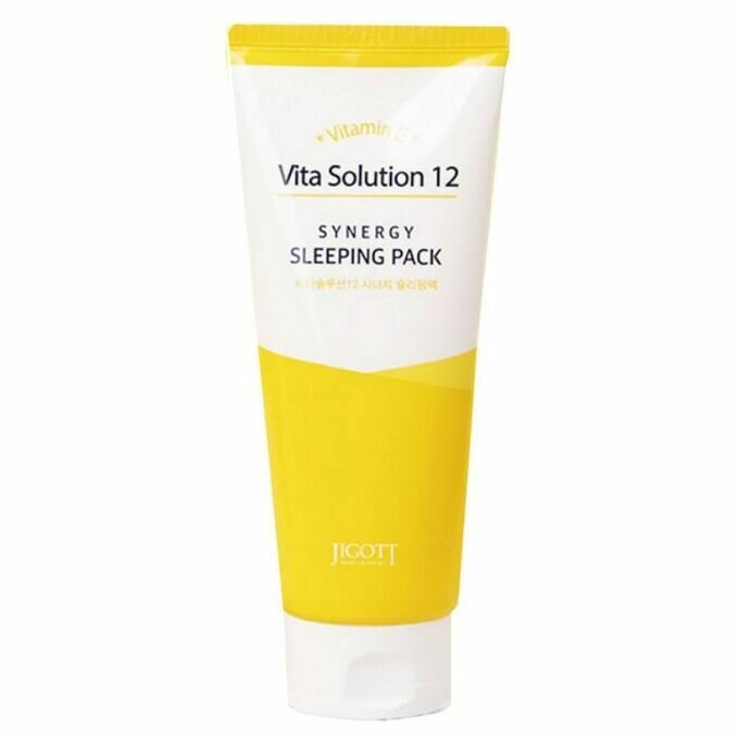 Jigott Витаминная ночная маска Vita Solution 12 Synergy Sleeping Pack