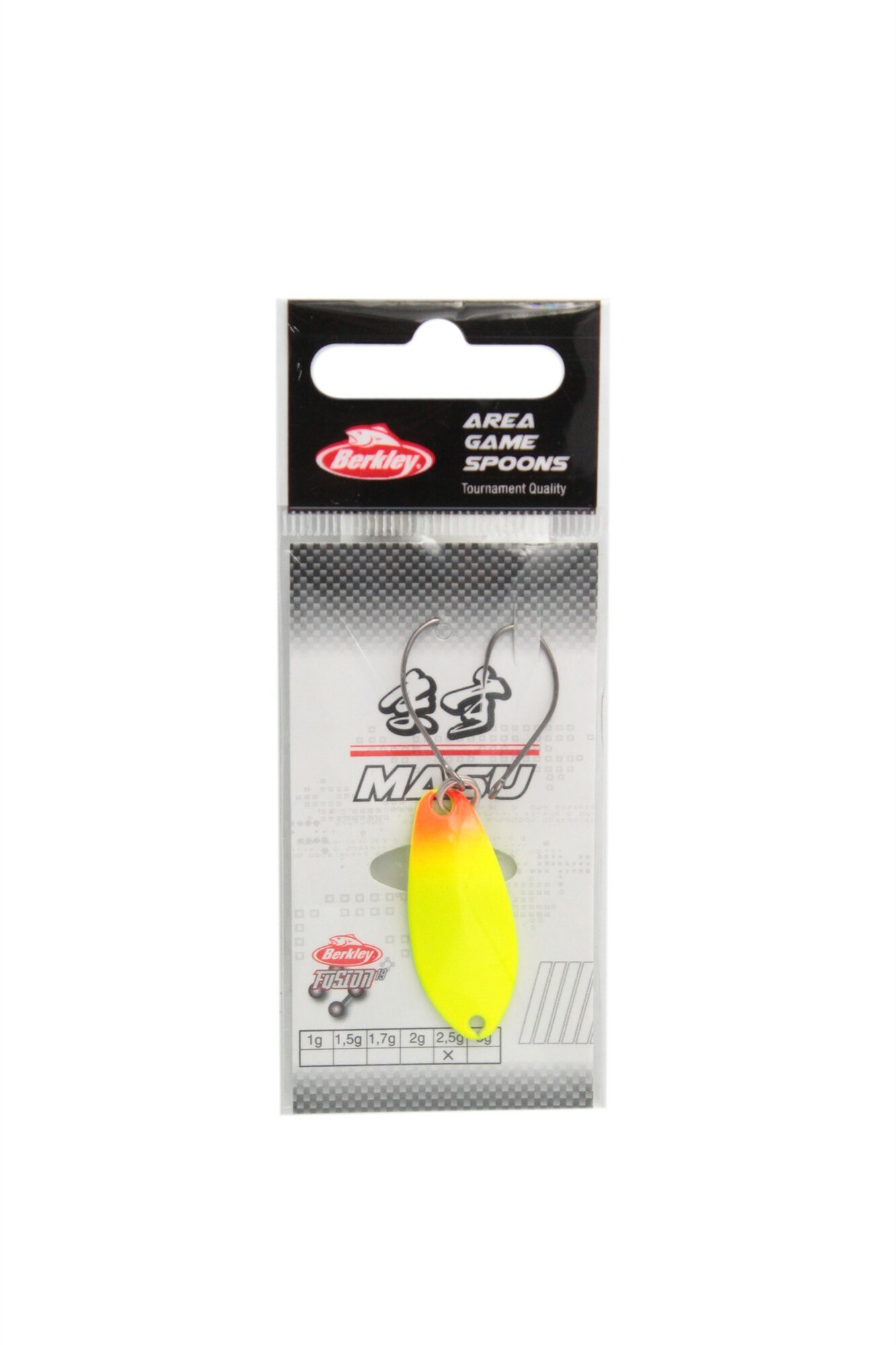 Berkley Ags Masu 2,5гр блесна Orange Tip/Chartreuse/Gold - приманка хищной рыбы