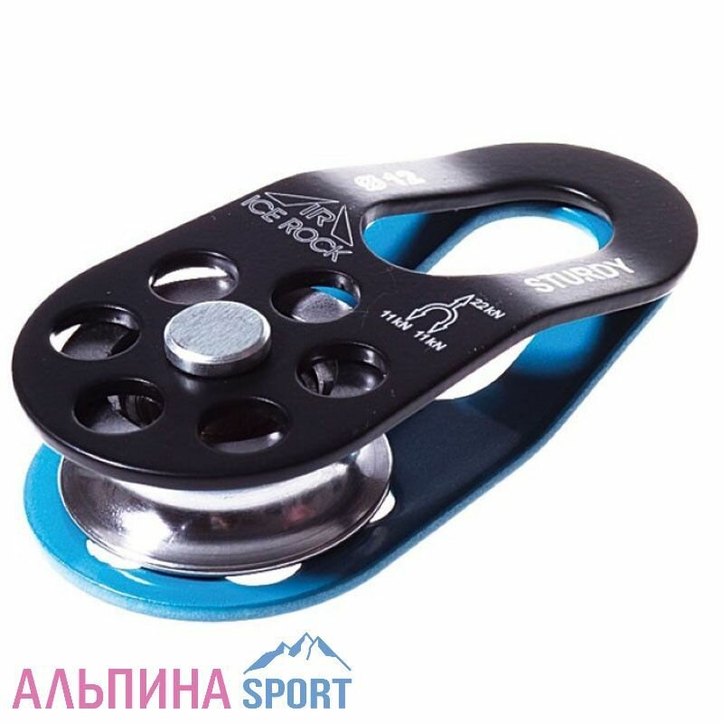 Блок-ролик Вертикаль сталь с подшипником н/ж Sturdy