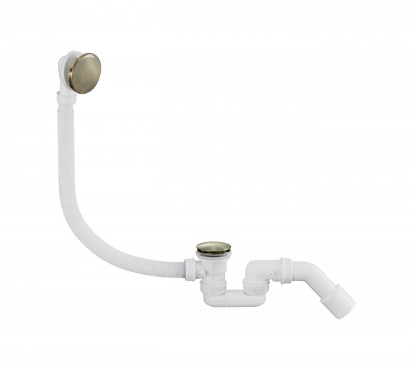 Автоматический слив-перелив для ванны Grocenberg GB230BR, цвет: Бронза