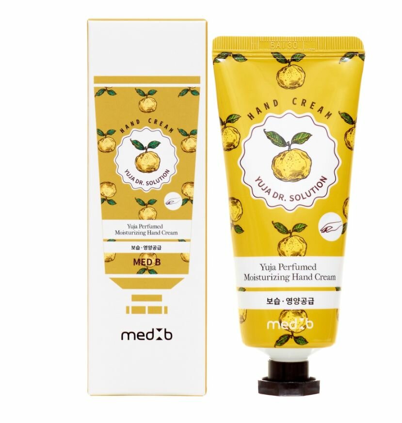 MedB Крем Увлажняющий для рук с экстрактом юдзу, 70 мл