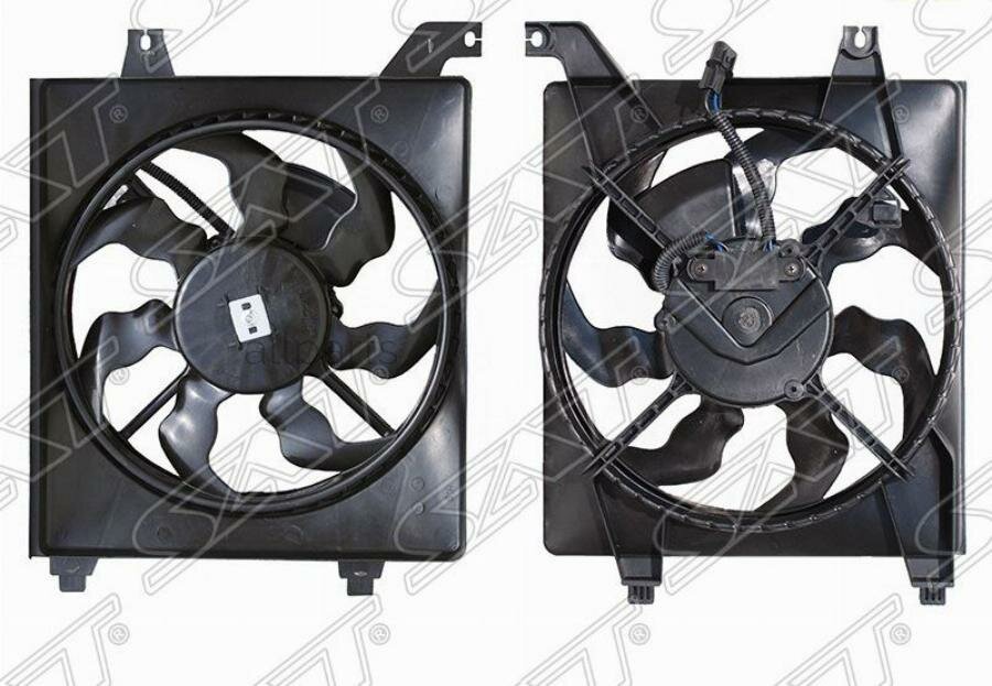 SAT ST-HNA5-203-0 Диффузор кондиционера в сборе HYUNDAI ACCENT 06-