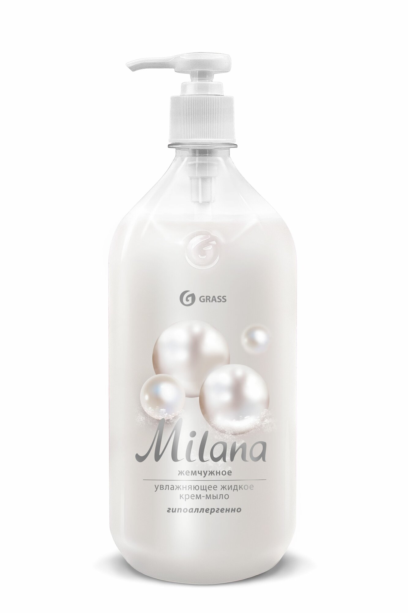 Жидкое крем-мыло "Milana" жемчужное флакон 1000 мл GraSS