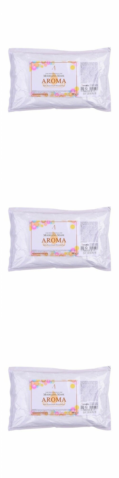 Anskin Маска Aroma Modeling Mask, 240 гр, 3 шт.