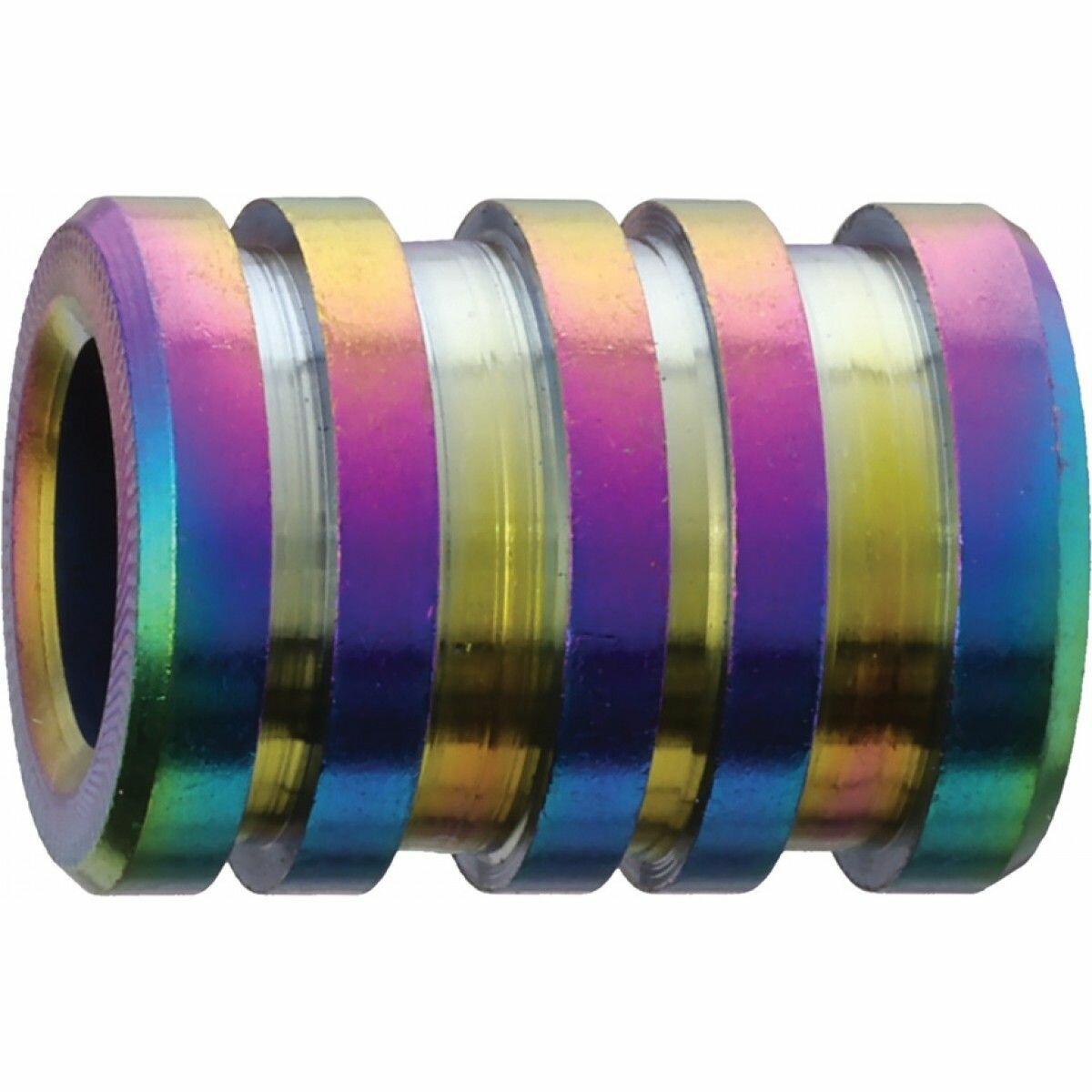 Бусина из титана для темляка из паракорда Coeburn Tool Titanium Lanyard Bead (Rainbow)