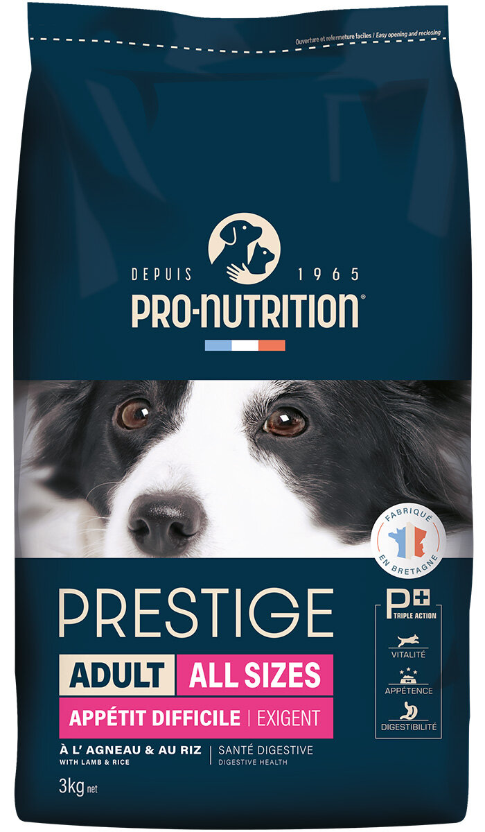 FLATAZOR PRESTIGE EXIGENT ADULT для взрослых собак всех пород с ягненком и рисом NEW 3 кг