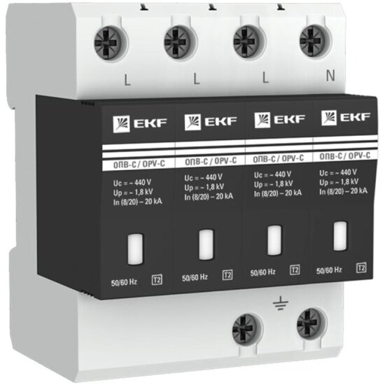 Ограничитель перенапряжения Ekf имп. ОПВ-C4, opv-c4