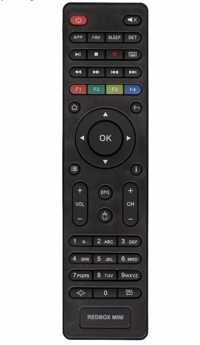 Пульт Redbox Mini (Атлант Телеком) для DVB-T2 ресивера Redbox/редбокс , RC