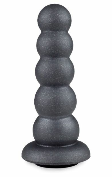 Серая насадка-ёлочка PLATINUM 4,5’’ - 12,5 см. Цвет - серый. Производитель - LOVETOY (А-Полимер)