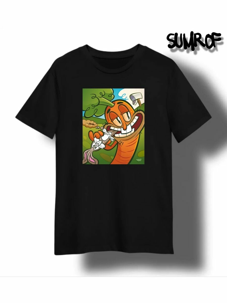 Футболка морковь