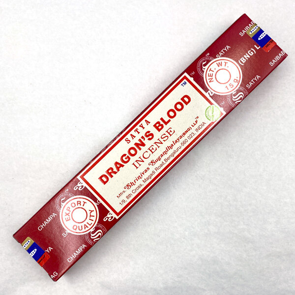 DRAGON'S BLOOD Incense, Satya (Благовония кровь дракона, Сатья), 15 г.