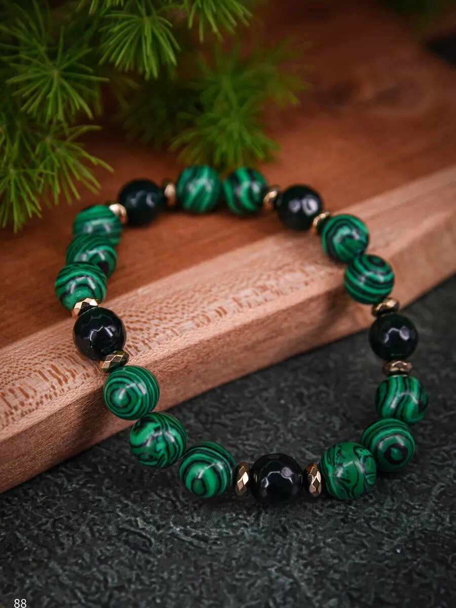 Браслет, гематит