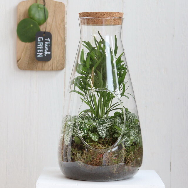 Стеклянная колба для декора Berto 27 см, Ideas4Seasons, 29436