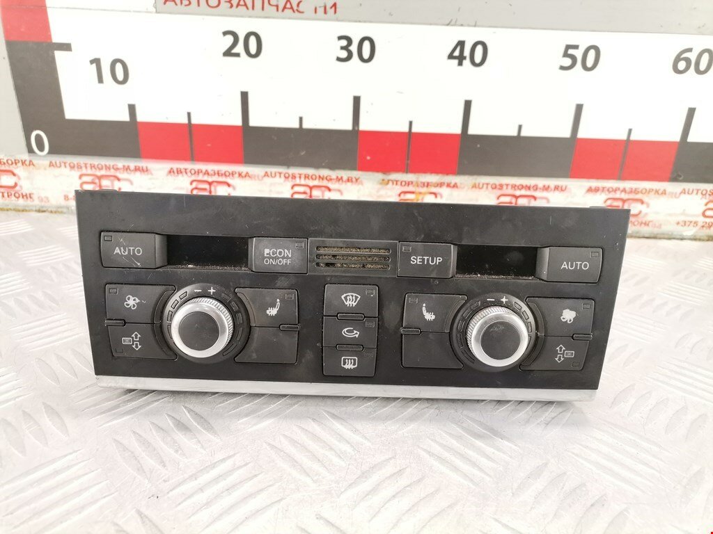 Блок управления печки (климат-контроля) Audi Q7 4L 4L0820043F арт. 1051971
