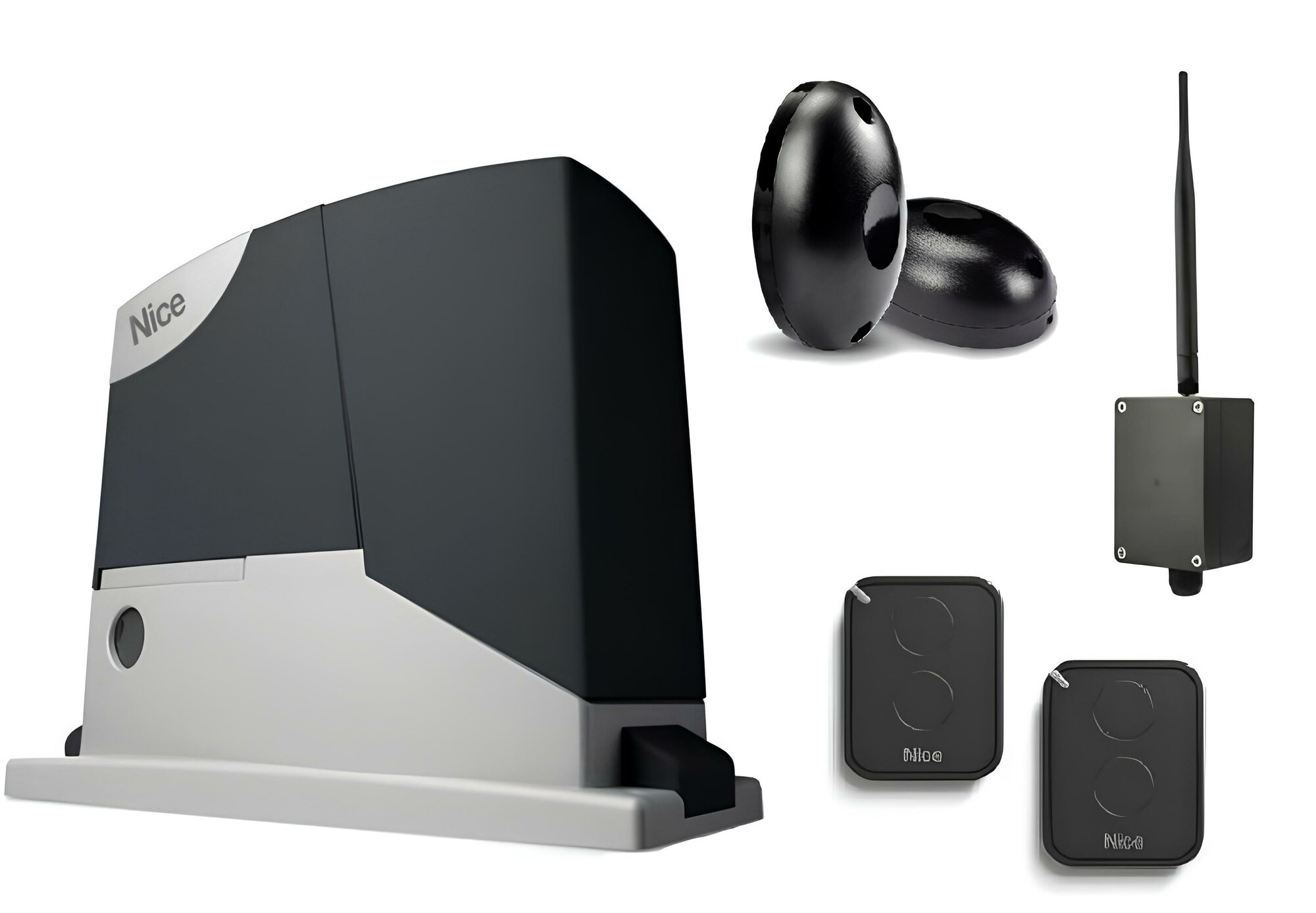 Автоматика для откатных ворот RD400KCE FK1-BT, комплект: привод, 2 пульта, Bluetooth-модуль, фотоэлементы