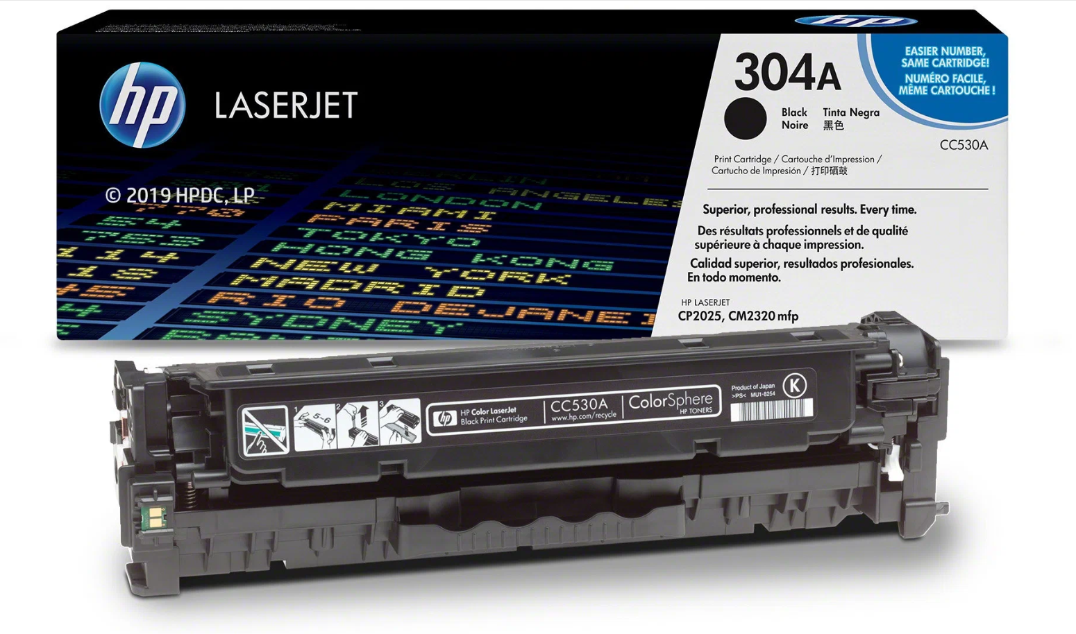 Картридж HP CC530A, 3500 стр, черный Оригинальный